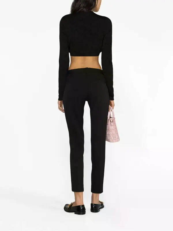 Versace La Greca Cropped Cardigan