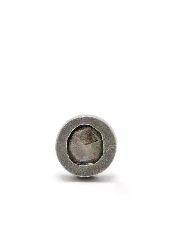 PARTS OF FOUR Diamond-encrusted Single Earring - Silver