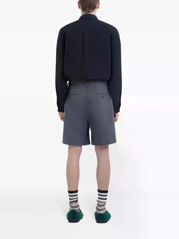 Marni Virgin Wool Tailored Shorts