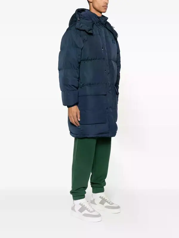 Maison Kitsuné Fox-appliqué Padded Coat