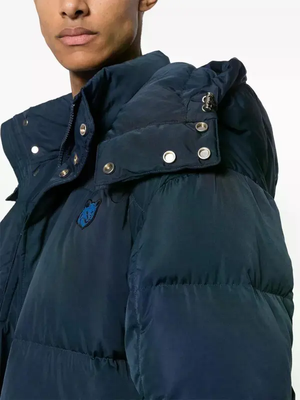 Maison Kitsuné Fox-appliqué Padded Coat