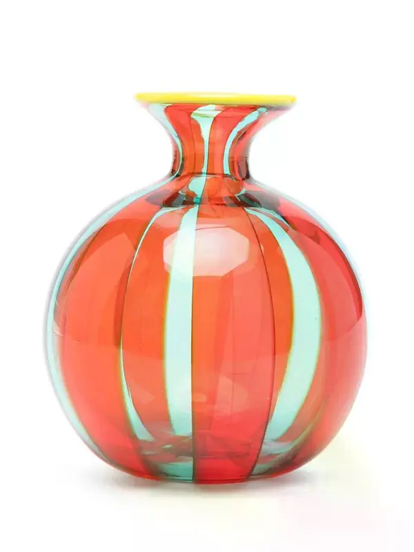 La DoubleJ Mini Ciccio Glass Vase - Red