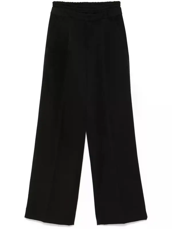 Liu Jo Layered-effect Straight-leg Trousers