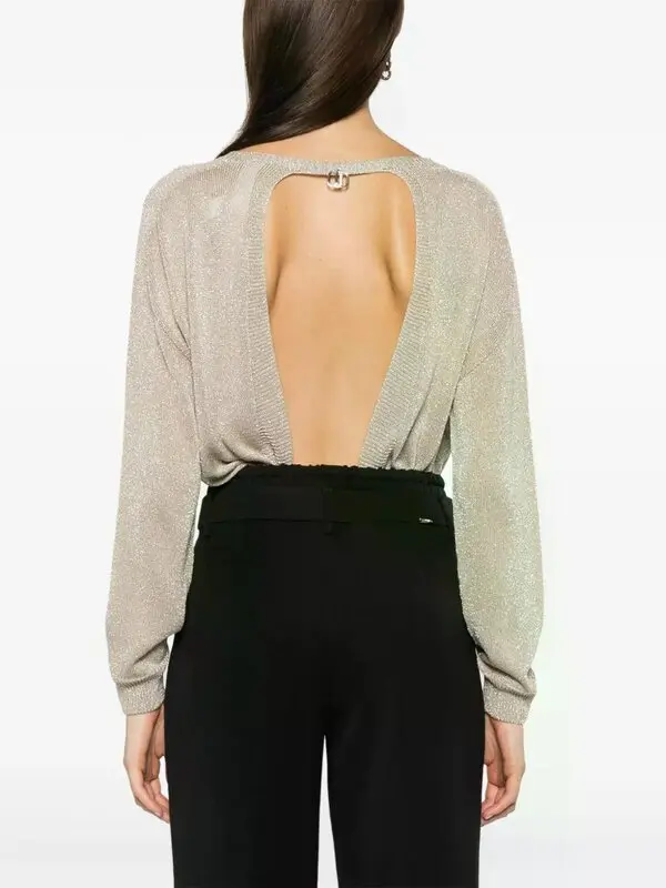 Liu Jo Layered-effect Straight-leg Trousers