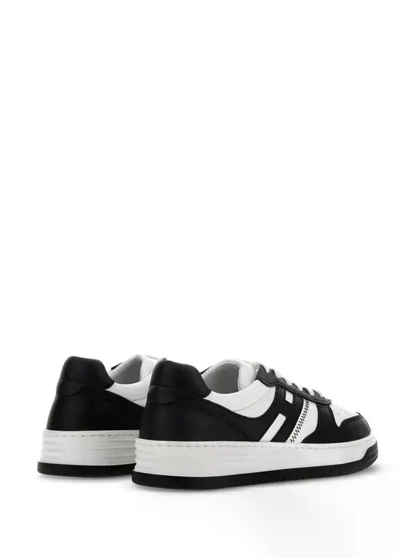 Hogan H630 Perforated Low-top Sneakers - Black