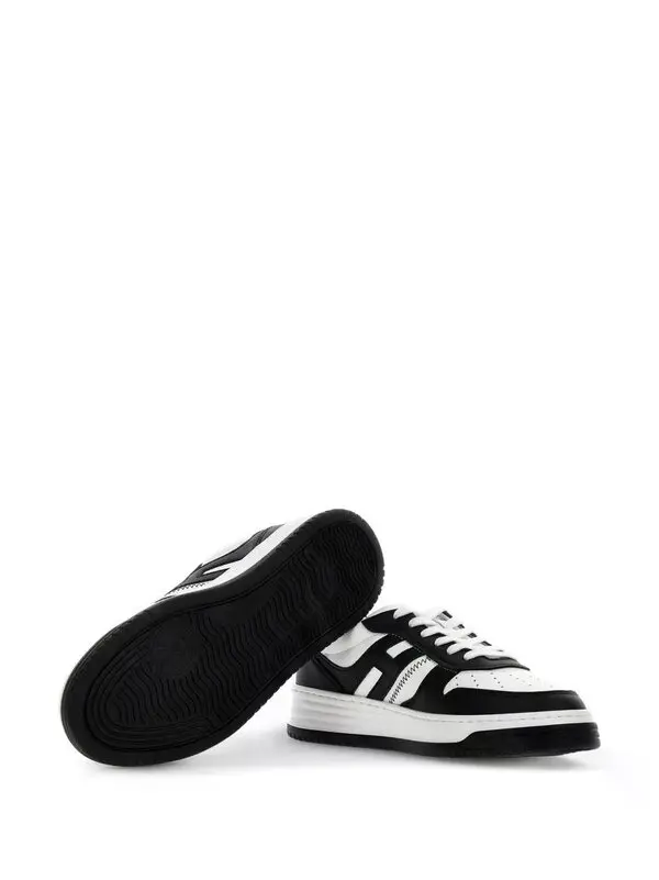 Hogan H630 Perforated Low-top Sneakers - Black