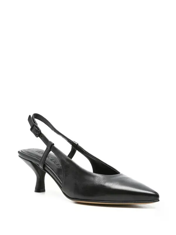 POMME D´OR 55mm Leather Slingback Pumps