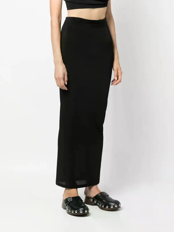 Wardrobe.NYC Elasticated-waistband Maxi Skirt