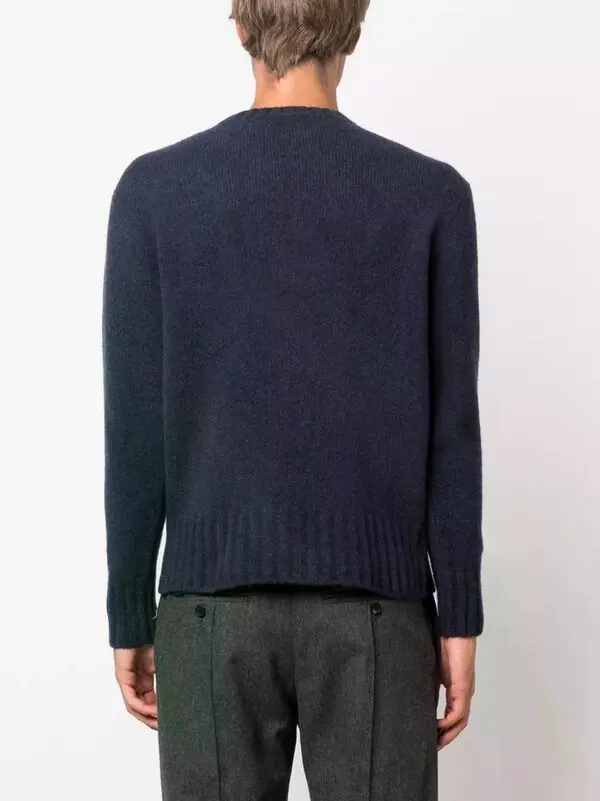 CRUCIANI Crew-neck Fine-knit Jumper