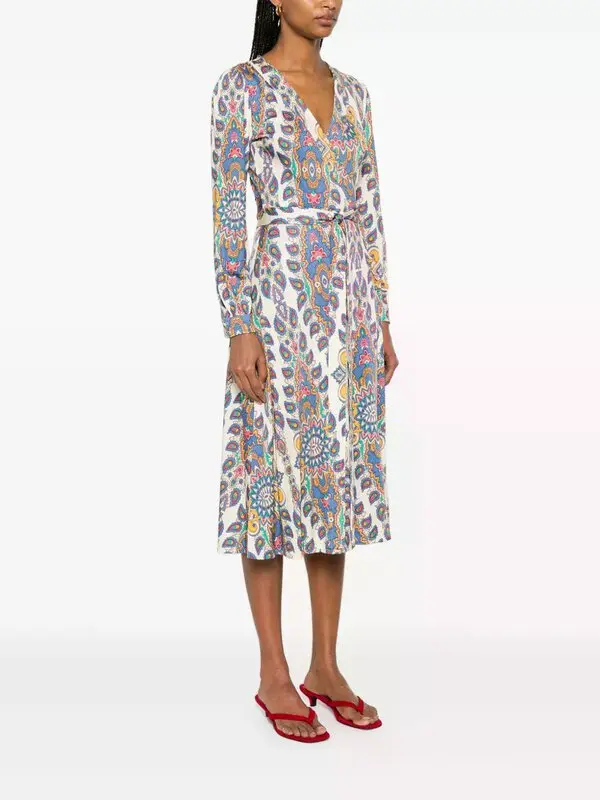 Etro Paisley-print Midi Dress
