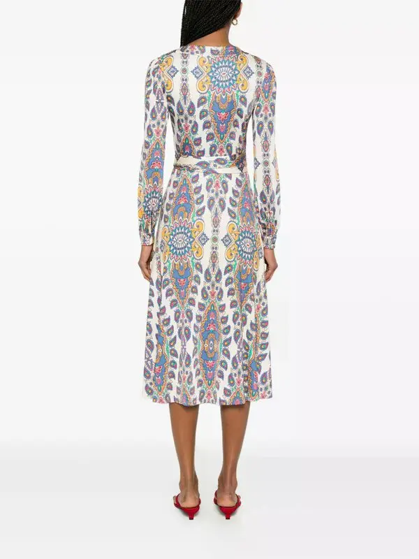 Etro Paisley-print Midi Dress