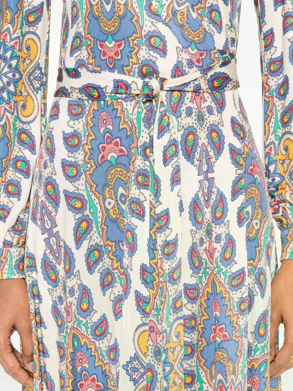 Etro Paisley-print Midi Dress