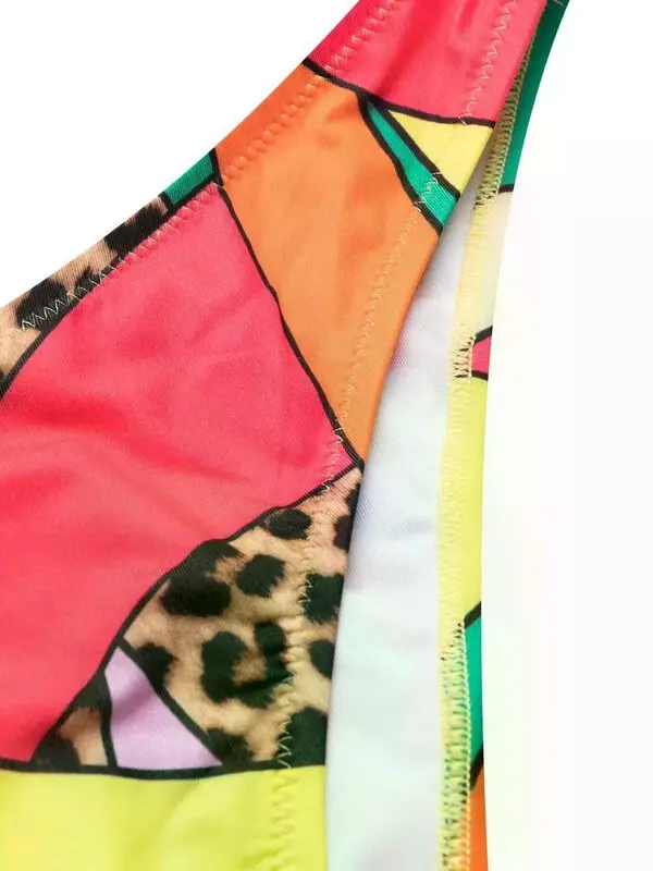Philipp Plein Crossover-strap Bikini Set