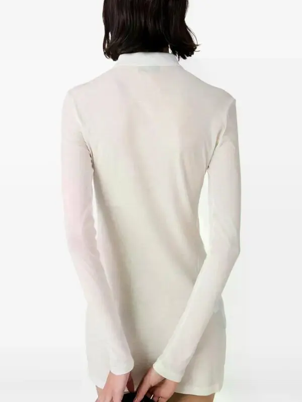Miu Miu Ribbed-jersey Mini Dress