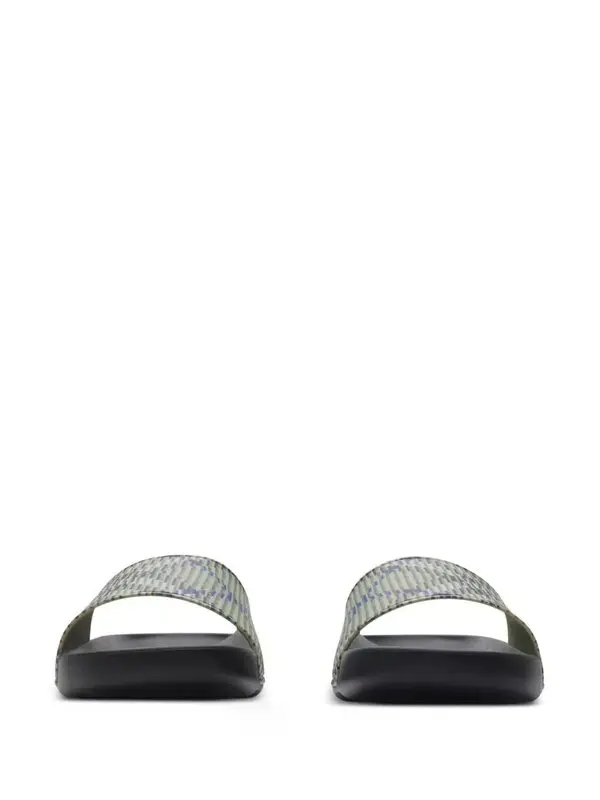 Burberry Vintage Check-pattern Slides - Neutrals