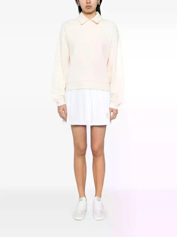 Lacoste Polo Collar Sweatshirt - Neutrals