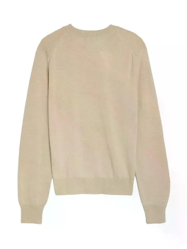Maison Kitsuné Wool Regular Jumper - Neutrals
