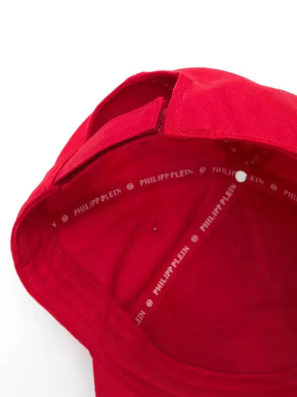 Philipp Plein Hexagon Logo-embroidered Baseball Cap