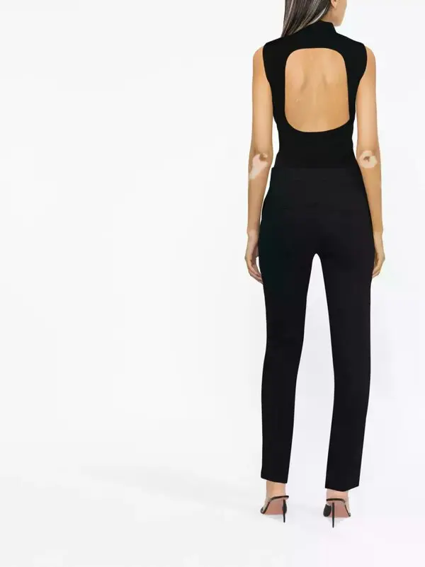 COURREGES Mid-rise Slim-fit Trousers