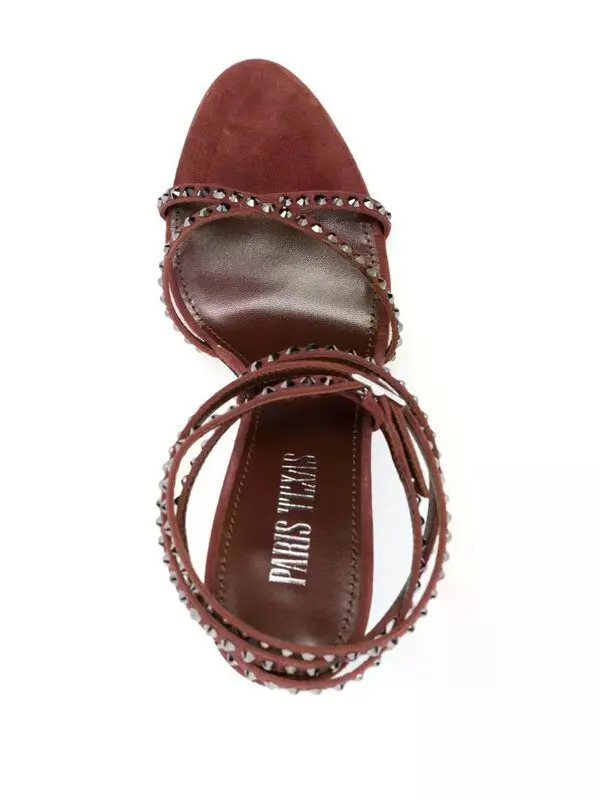 Paris Texas Holly Zoe 105mm Stud-embellished Sandals