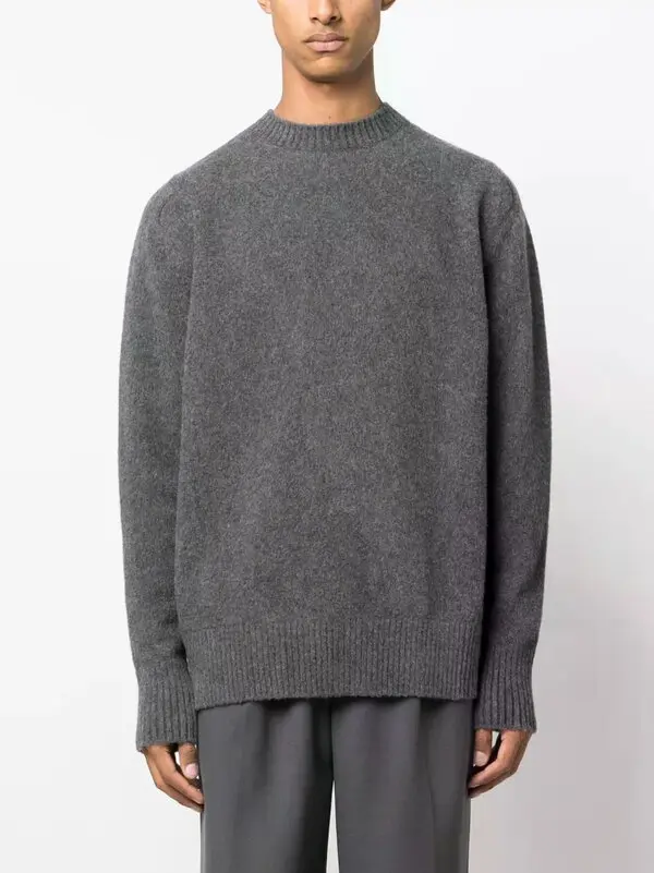 OAMC Logo Intarsia-knit Wool Jumper