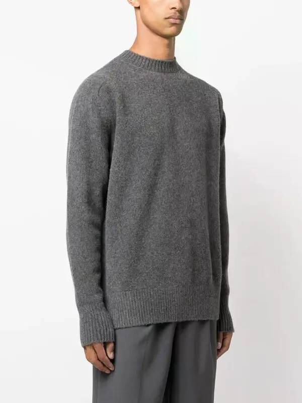 OAMC Logo Intarsia-knit Wool Jumper