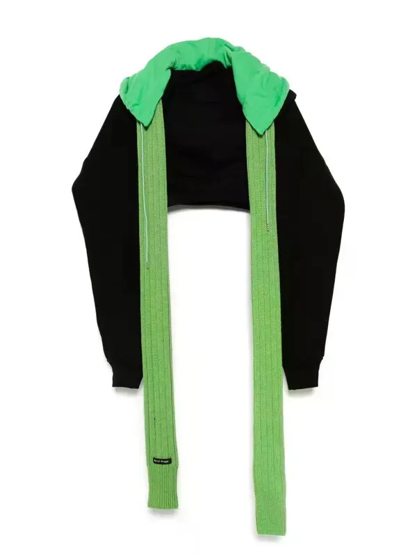 MERYLL ROGGE Hood With Sleeves And Scarf - Black