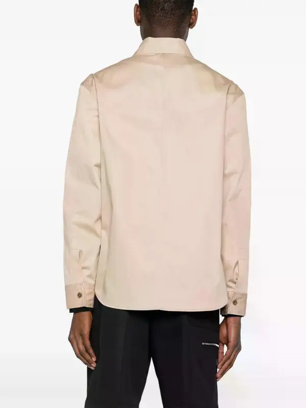 Maison Kitsuné Button-up Cotton Overshirt