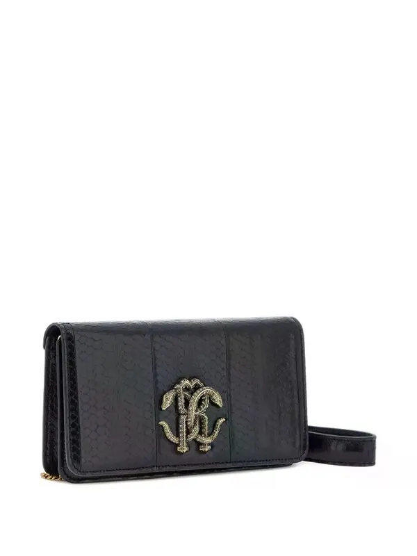 Roberto Cavalli Snake-plaque Crossbody Bag