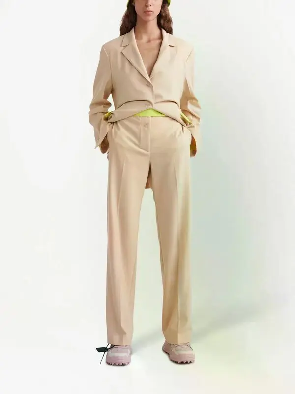 Off-White Active Straight-leg Tailored Trousers