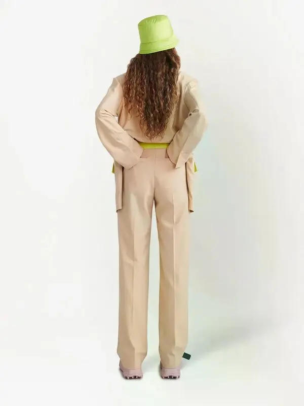 Off-White Active Straight-leg Tailored Trousers