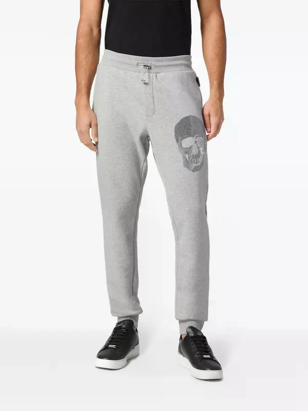 Philipp Plein Skull Track Pants - Grey