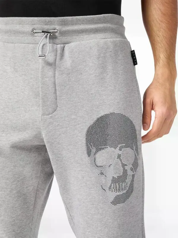 Philipp Plein Skull Track Pants - Grey