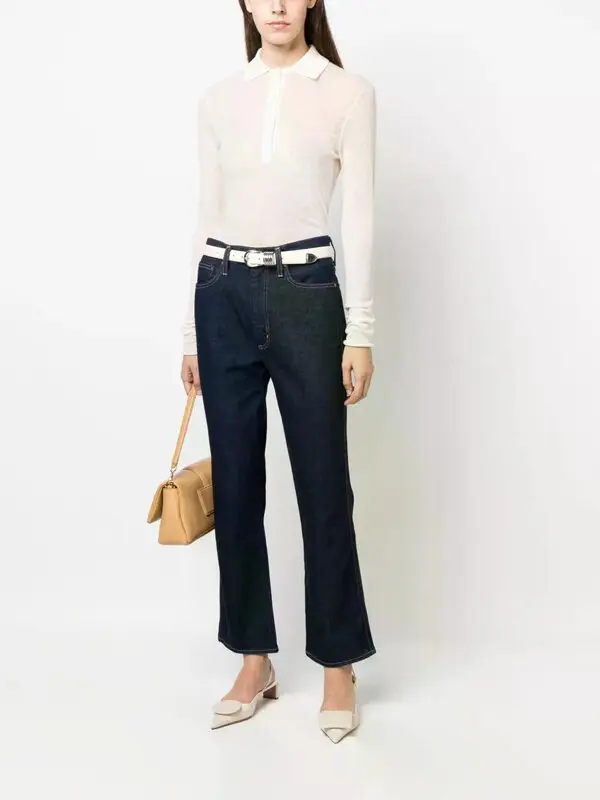AGOLDE Whisper Mid-rise Flared Jeans