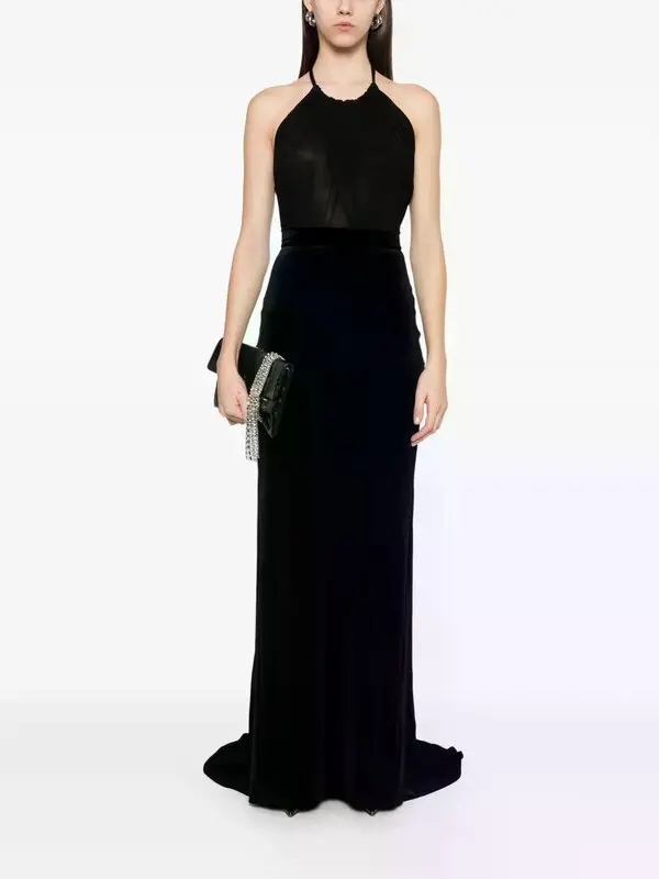 V:PM ATELIER Gaia Maxi Skirt - Black