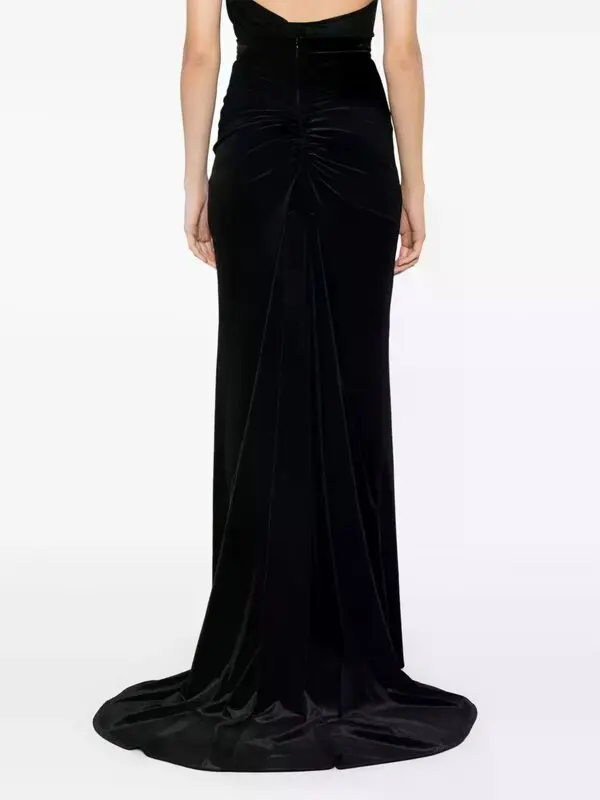 V:PM ATELIER Gaia Maxi Skirt - Black