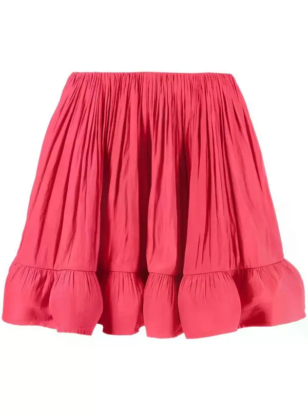 LANVIN Ruffled Flared Miniskirt