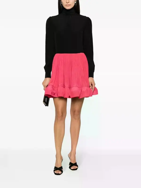 LANVIN Ruffled Flared Miniskirt