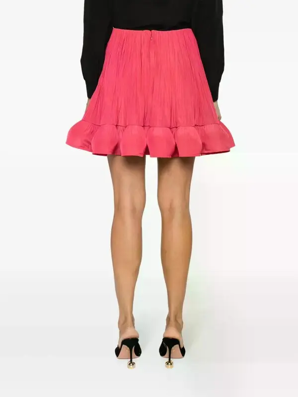 LANVIN Ruffled Flared Miniskirt