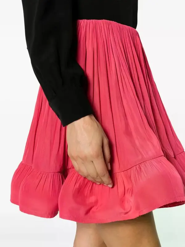 LANVIN Ruffled Flared Miniskirt
