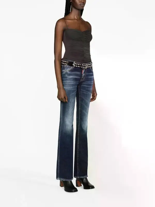 Dsquared2 Distressed Flared Jeans