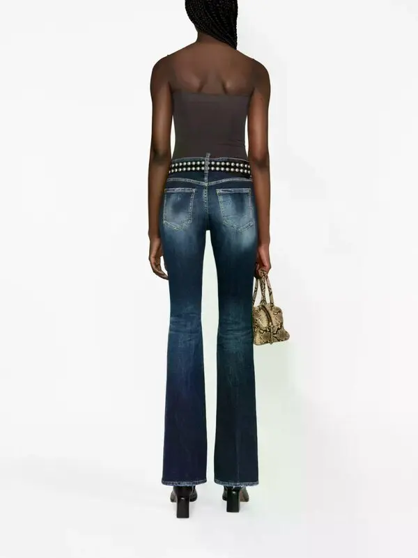 Dsquared2 Distressed Flared Jeans