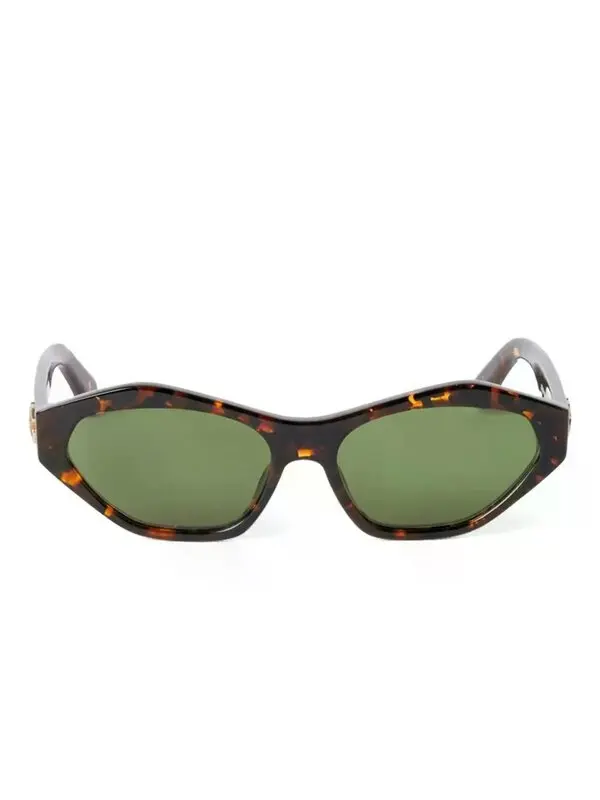 Off-White Cat-eye Frame Sunglasses - Brown