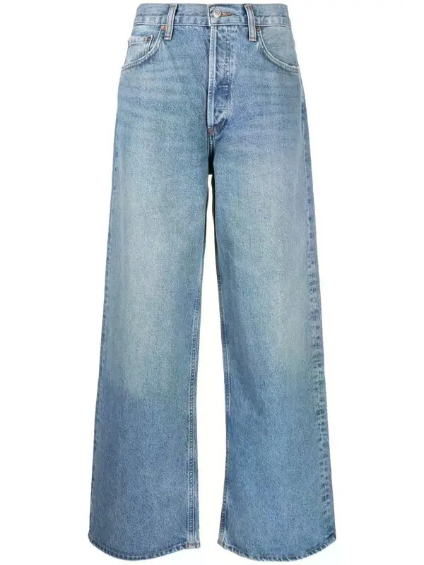 AGOLDE High-rise Straight-leg Jeans