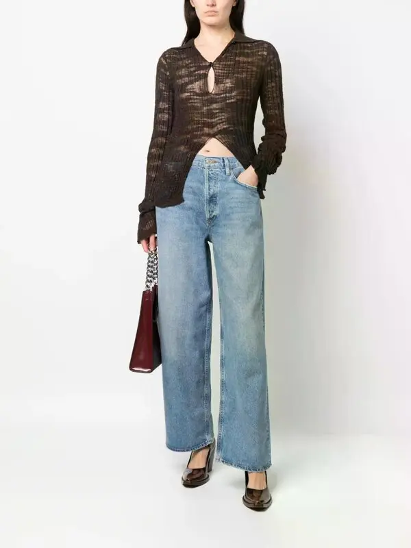 AGOLDE High-rise Straight-leg Jeans