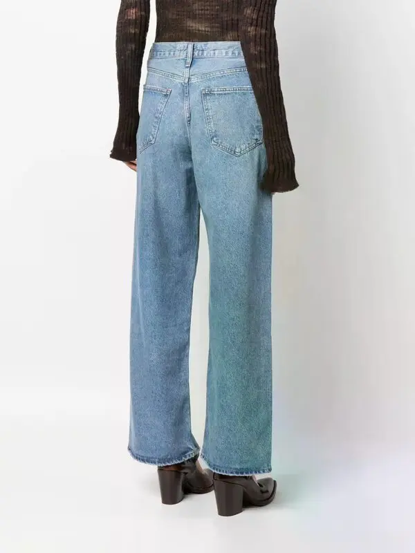 AGOLDE High-rise Straight-leg Jeans