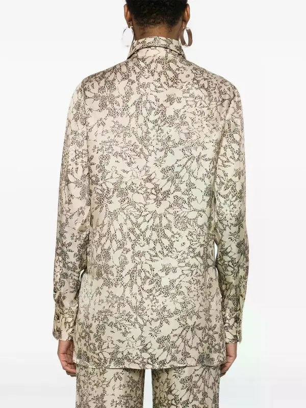 GOLDEN GOOSE Maira Floral Print Shirt