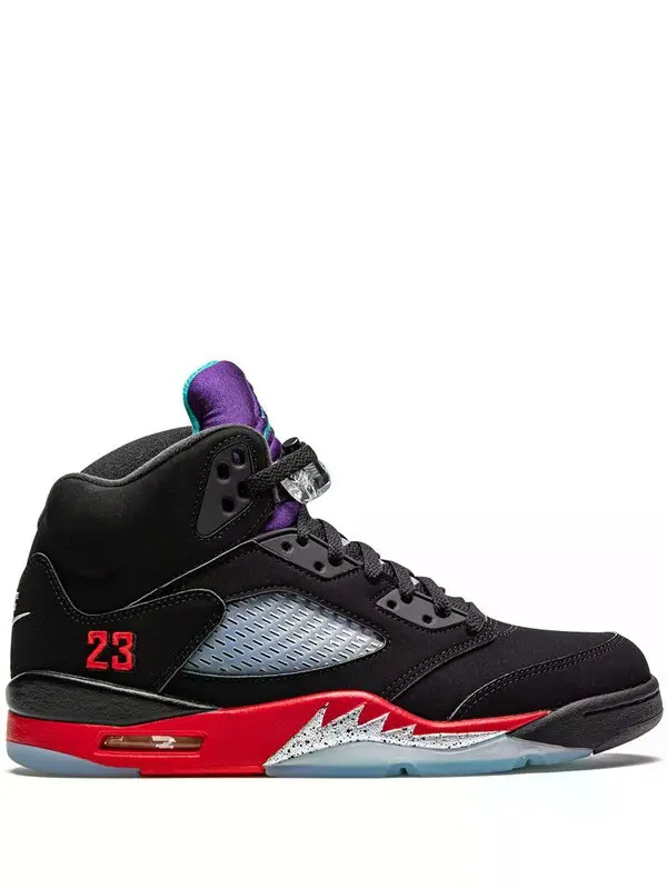 JORDAN Air 5 Retro Top 3 Sneakers - Black