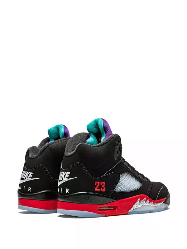 JORDAN Air 5 Retro Top 3 Sneakers - Black