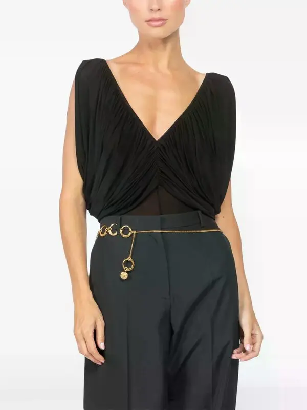 Magda Butrym V-neck Ruched Body